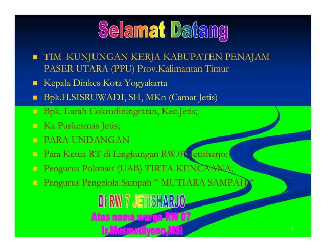 Umum kota sehat | PDF