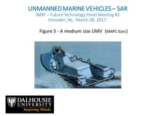 Unmanned Marine Vehicles – Improving the Search Capability of Rescue ...