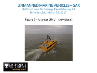 Unmanned Marine Vehicles – Improving the Search Capability of Rescue Vessels | PDF