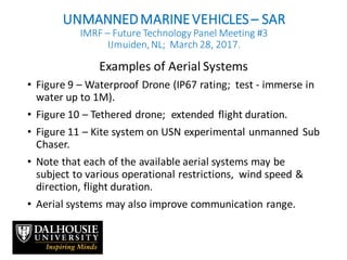 Unmanned Marine Vehicles – Improving the Search Capability of Rescue Vessels | PDF