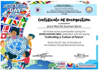 UNITED NATION Certificate HHAGAGGSGGGGGGG | DOCX