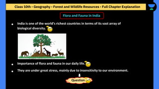 Class 10th forest and wildlife resources full chapter explaination.pdf