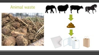 Paper production (non-conventional sources) | PPTX