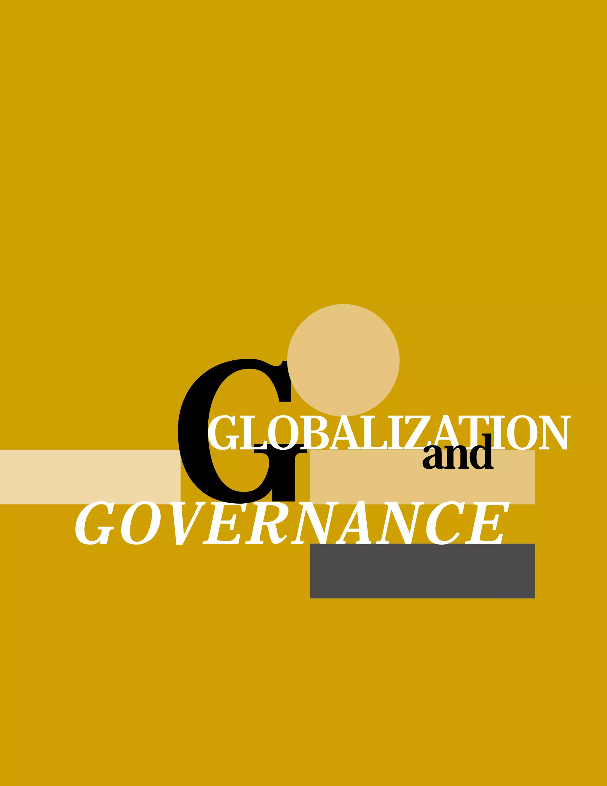 Un globalization and governance- | PDF