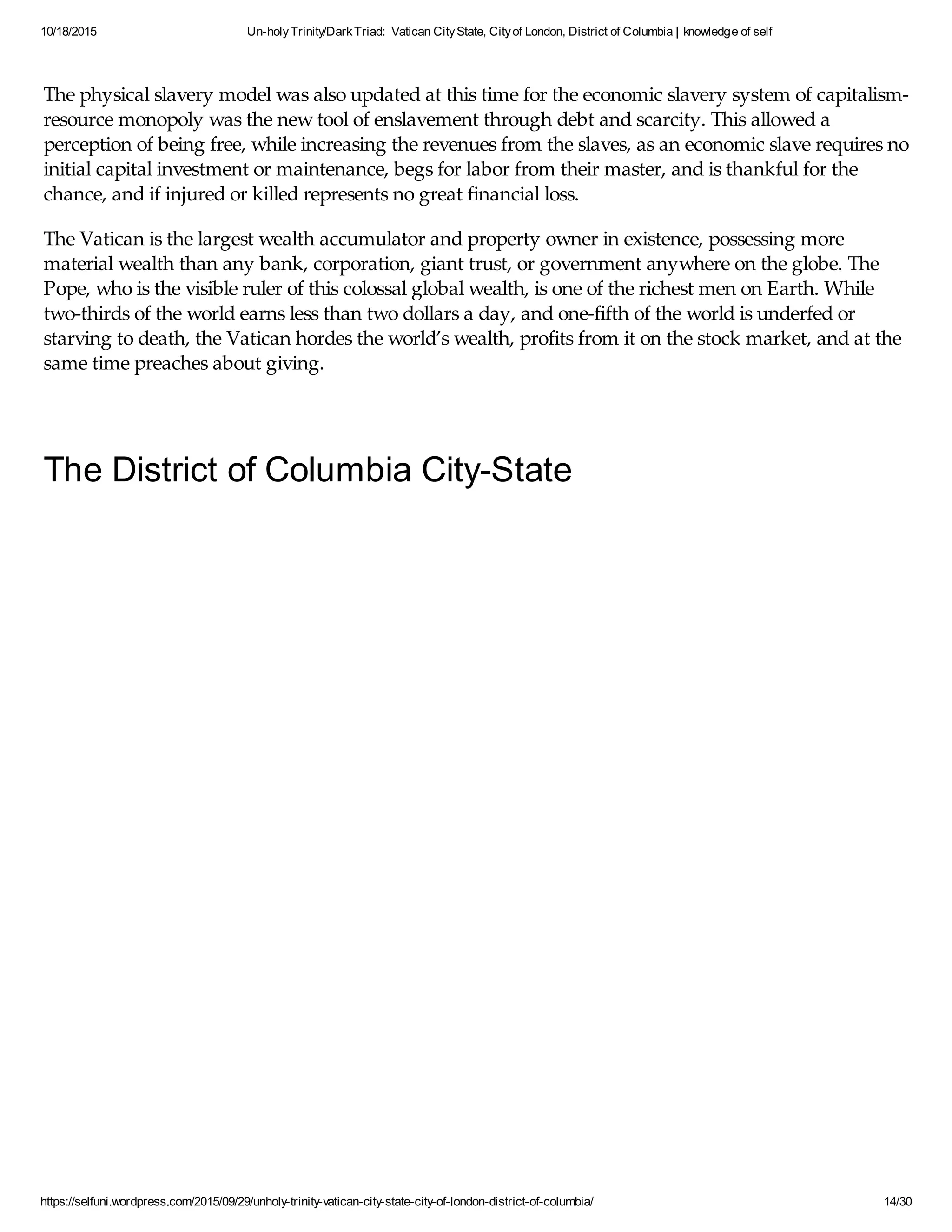 KNOWLEDGE OF SELF | PDF