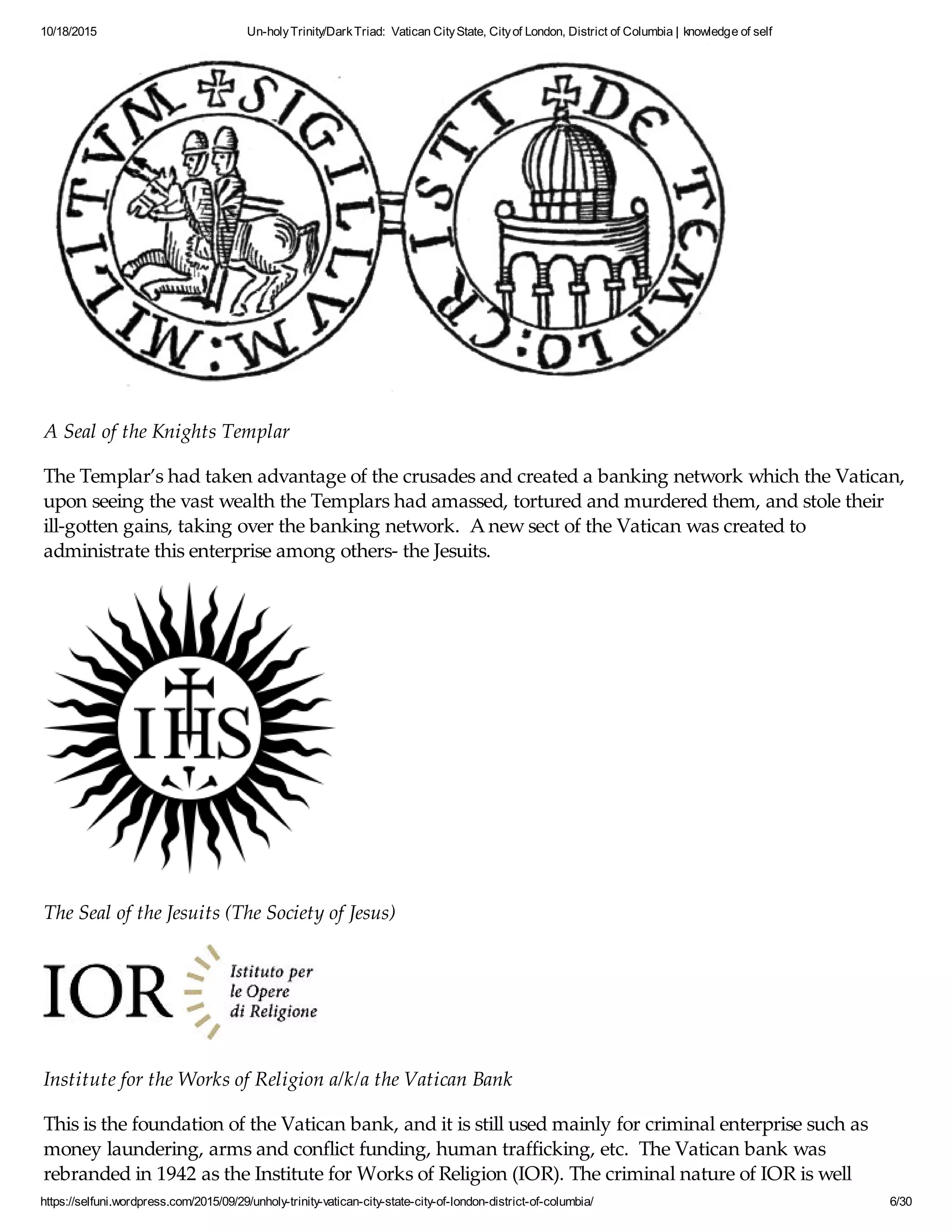 KNOWLEDGE OF SELF | PDF