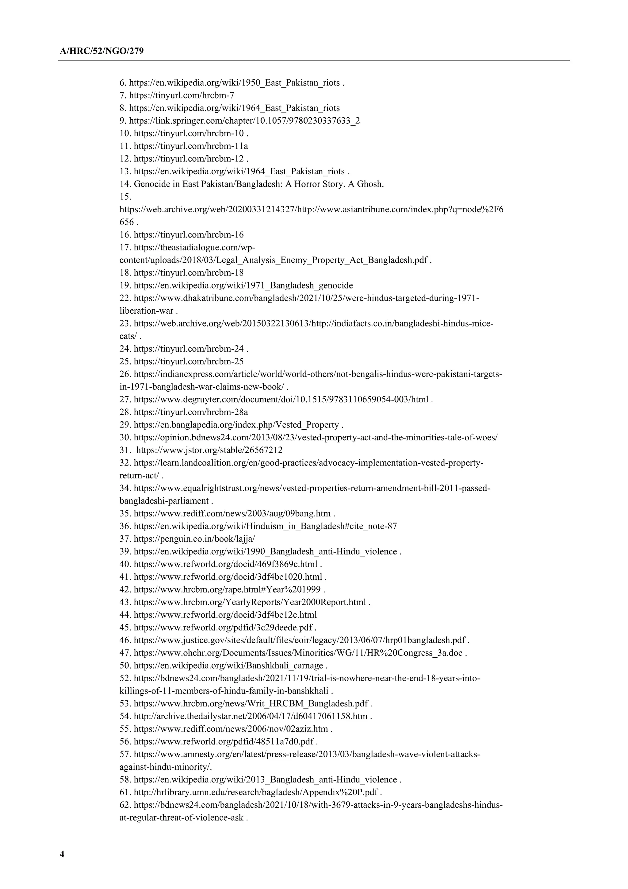 Ongoing, Recurring and Unacknowledged Genocidal Crime against ...