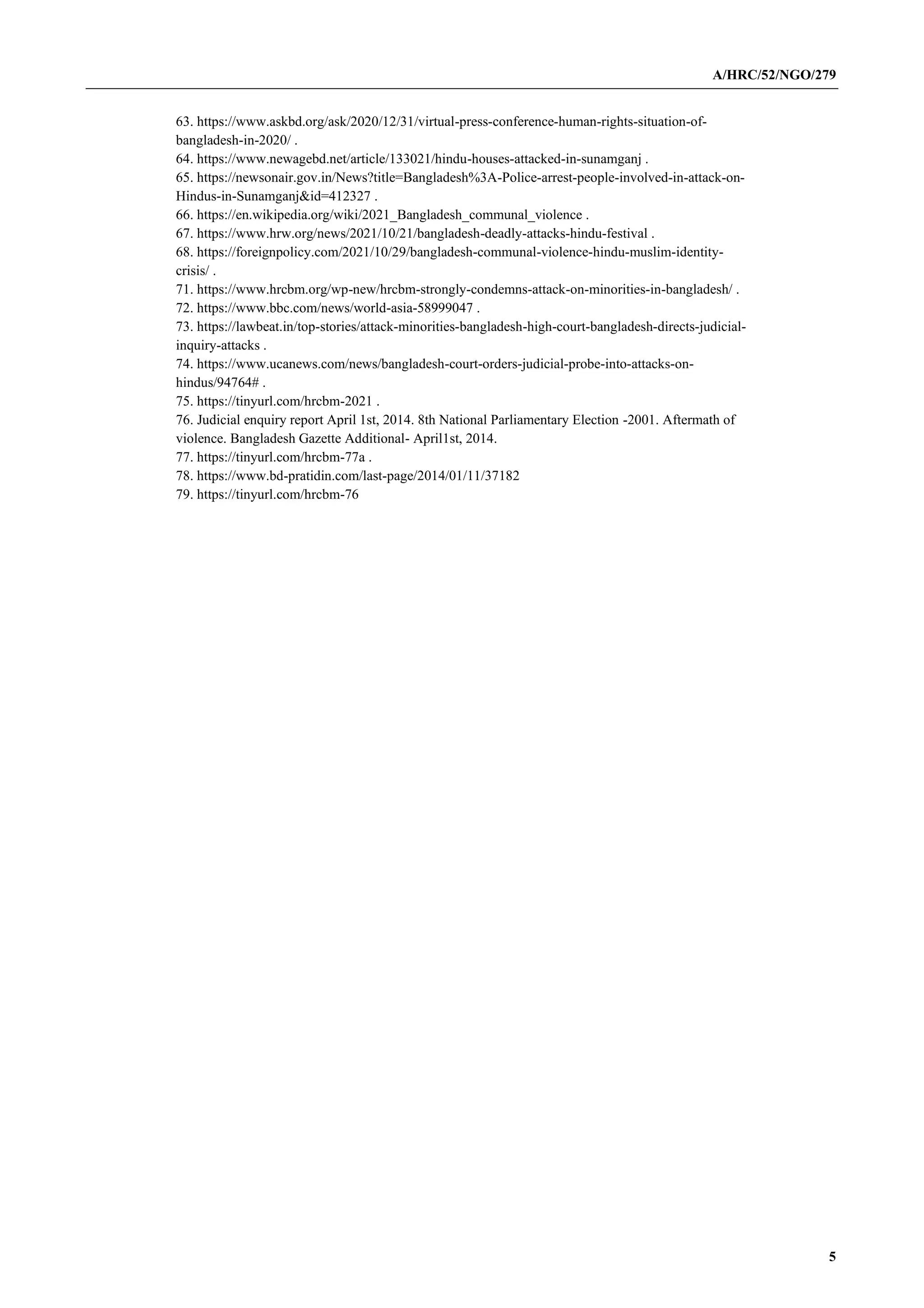 Ongoing, Recurring and Unacknowledged Genocidal Crime against ...