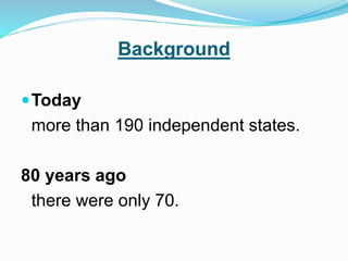 UN the united nations | PPTX