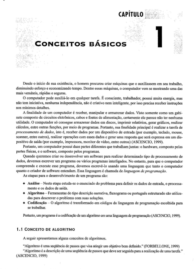 Fundamentos Da Programação De Computadores 2ª Edição