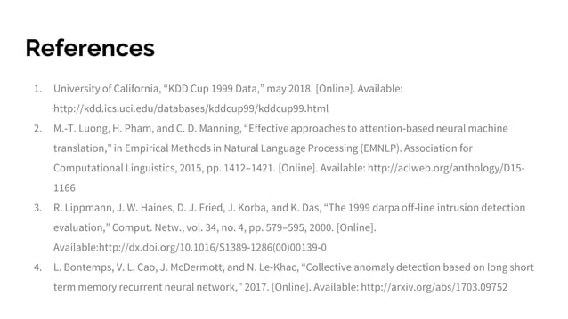 Sequence To Sequence Pattern Learning Algorithm For Real Time Anomaly Detection In Network