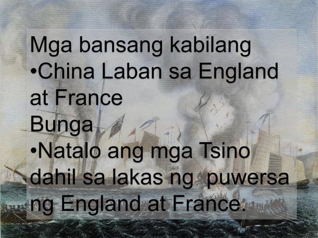 Una at-ikalawang-digmaang-opyo | PPTX