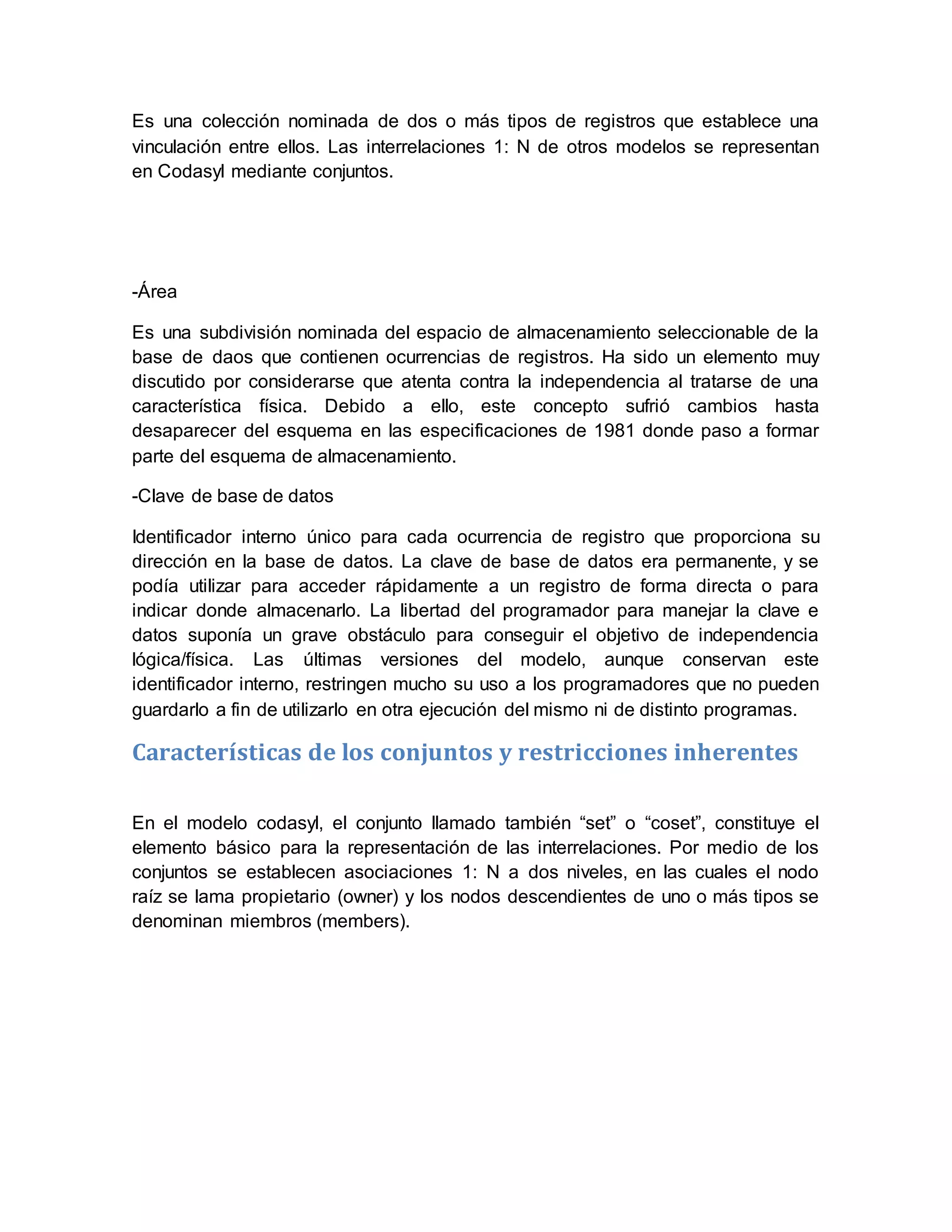 Una base de datos de red | DOCX