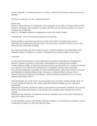 Una buena reflexión para un fin de semestre | DOCX