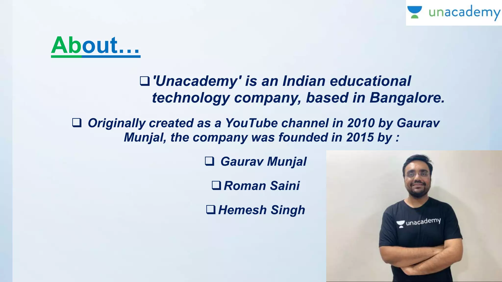 Unacademy | PPTX