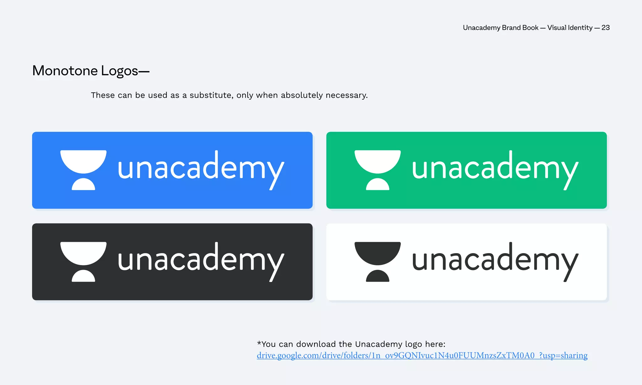 Unacademy Brand Book | PDF