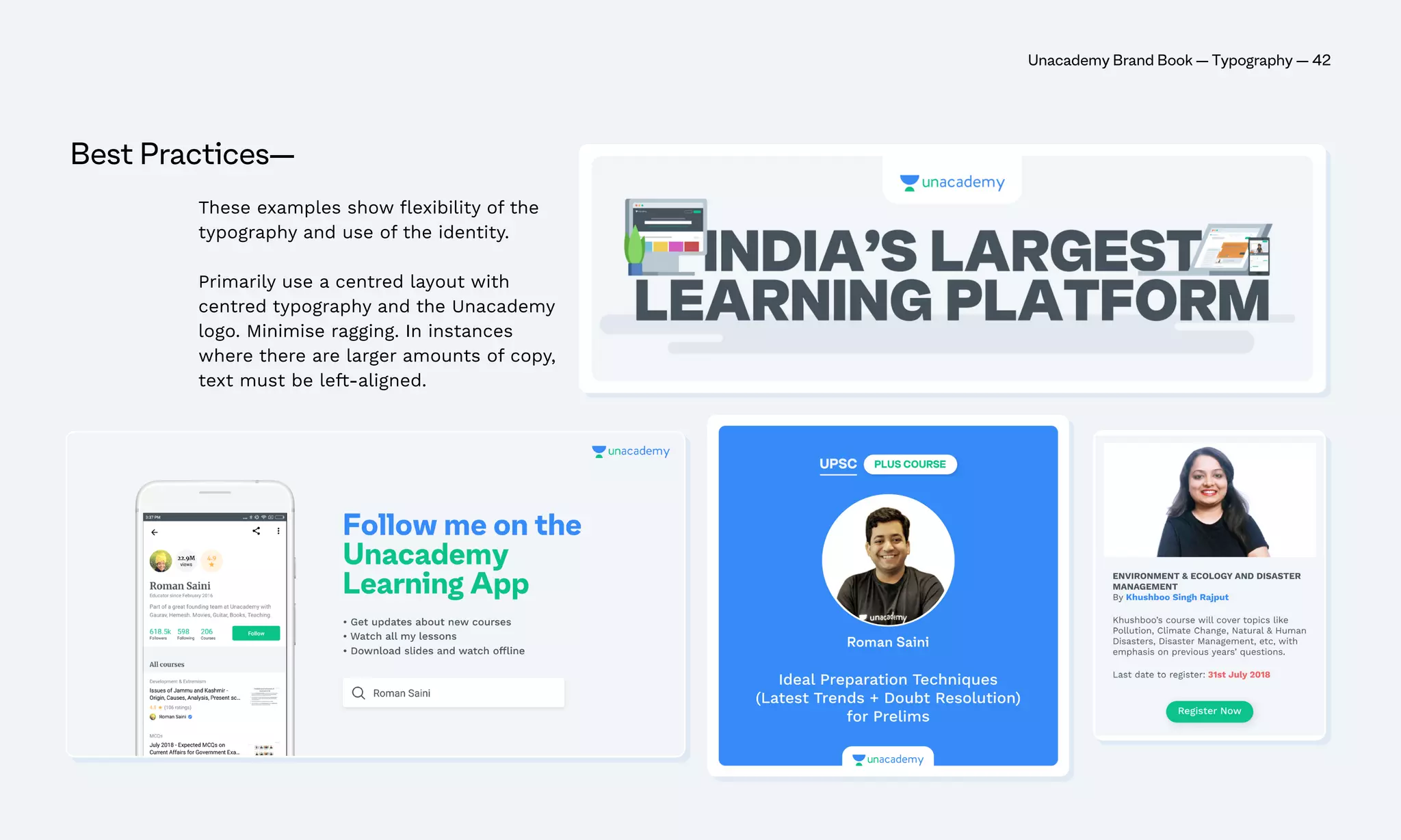 Unacademy Brand Book | PDF