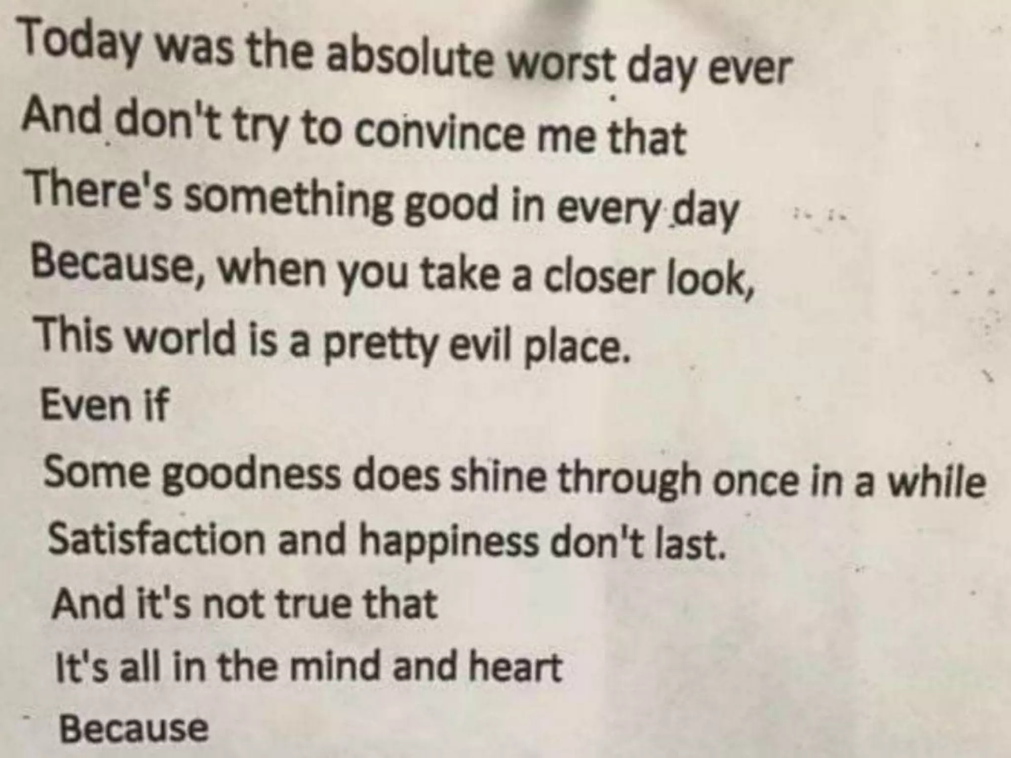 Unacknowledgement creative writing | PPTX