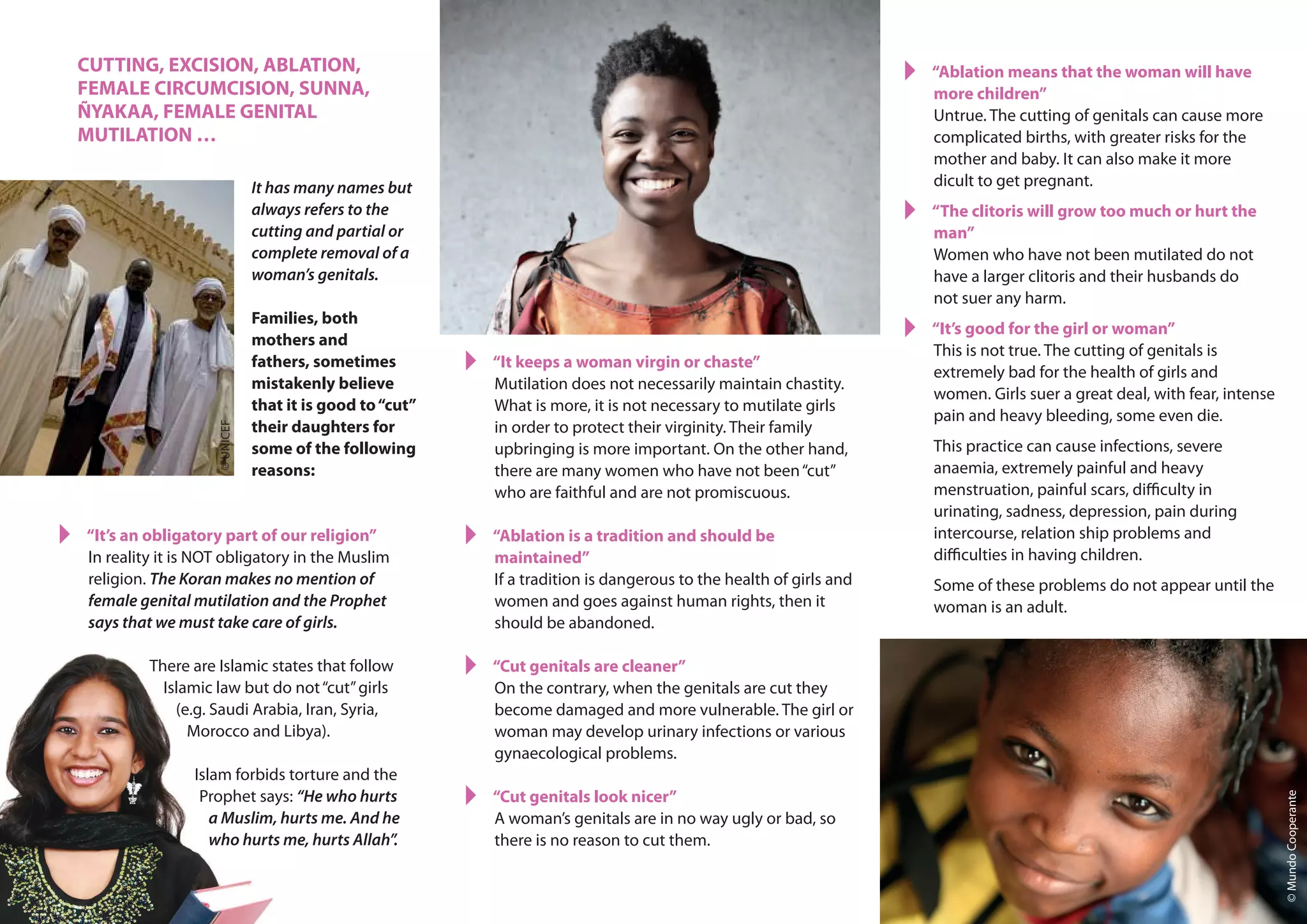Female Genital Mutilation - Health information for women and girls | PDF