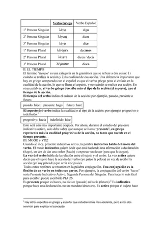 Una gramatica introductoria griego parapastores | PDF