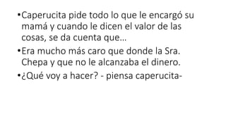 Caperucita azul, una historia distinta | PPTX