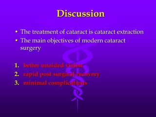 Unaided vision after manual suture less small incision cataract surgery ...