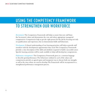 Unaids competency framework | PDF