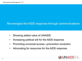 Unaids & social media strategy | PPTX