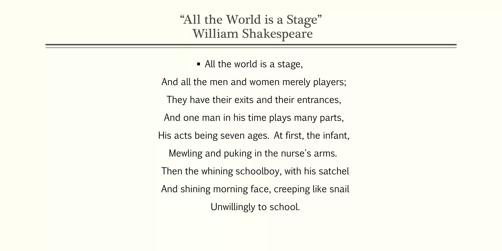 "Transitivity analysis' of Process Types in Poem | PPTX | Family and ...