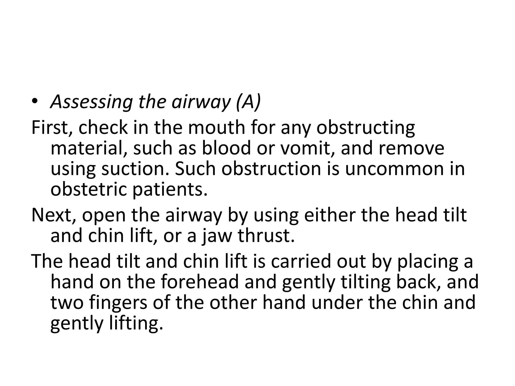 Obstetric emergencies | PPTX