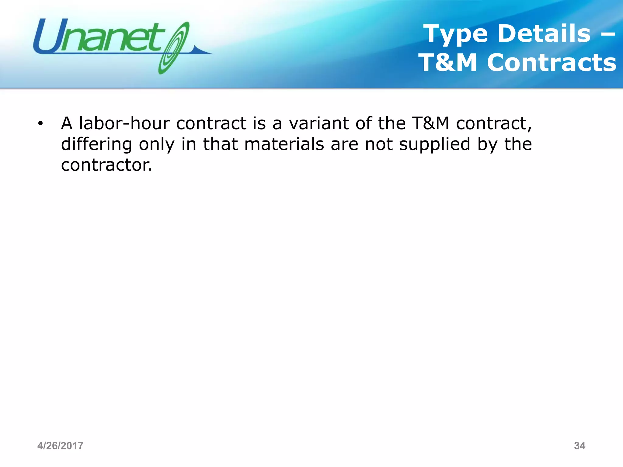 Government Contracts 101 - Understanding the Basics of Contract Types | PDF