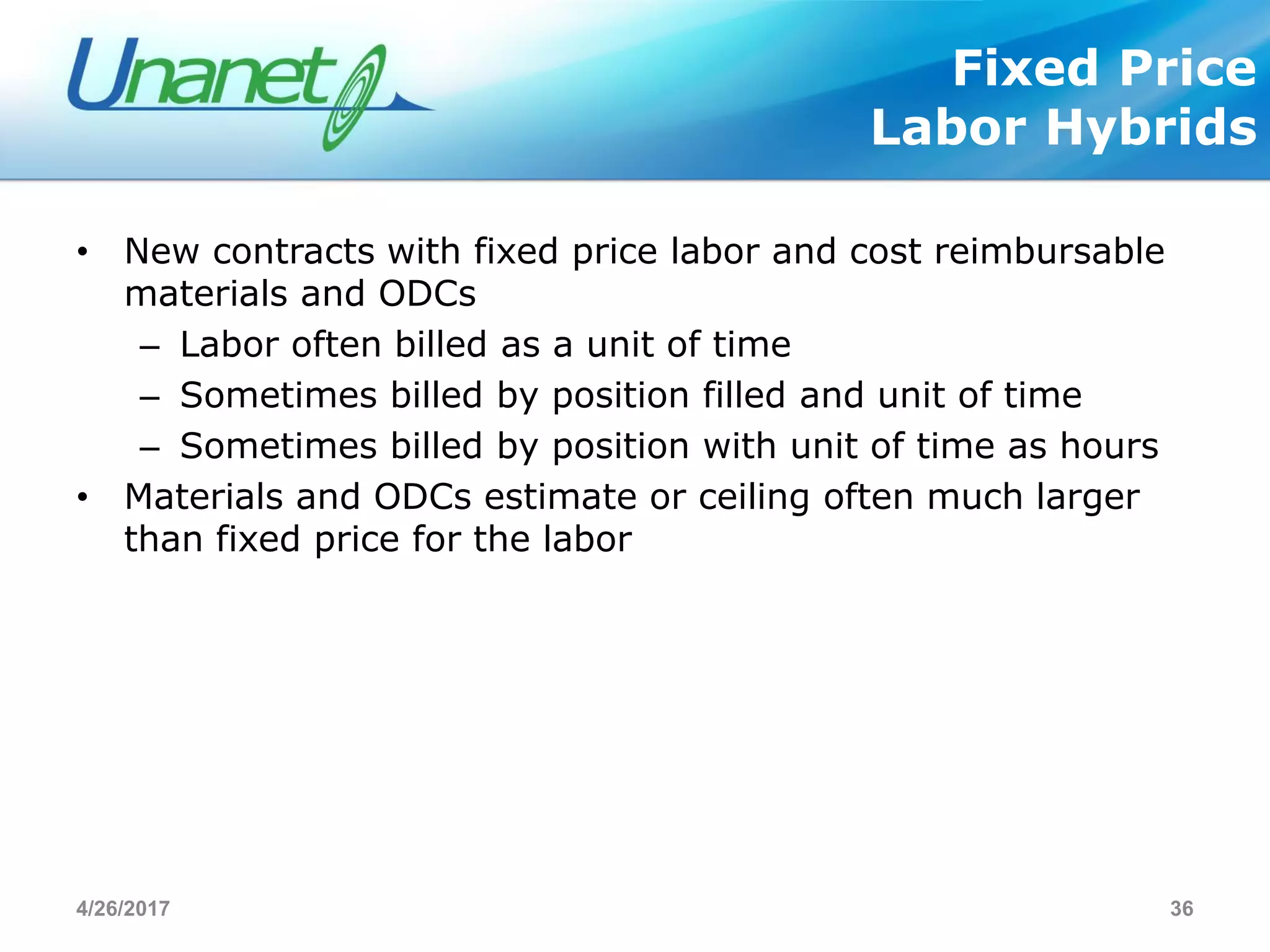 Government Contracts 101 - Understanding the Basics of Contract Types | PDF