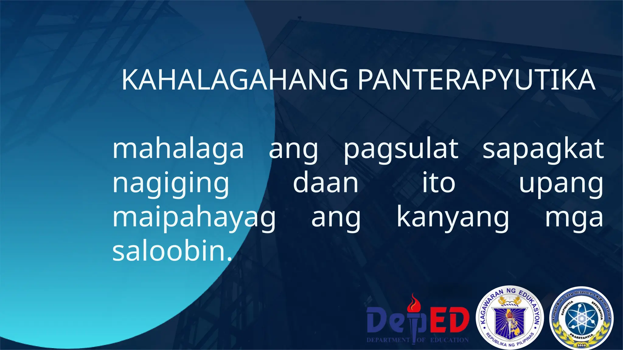 Unang-Linggo-Leksyon sa filipino sa piling larang grade 12 stem | PPTX