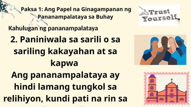Sariling-Pananampalataya-sa-Diyos Aralin 4 | PPTX