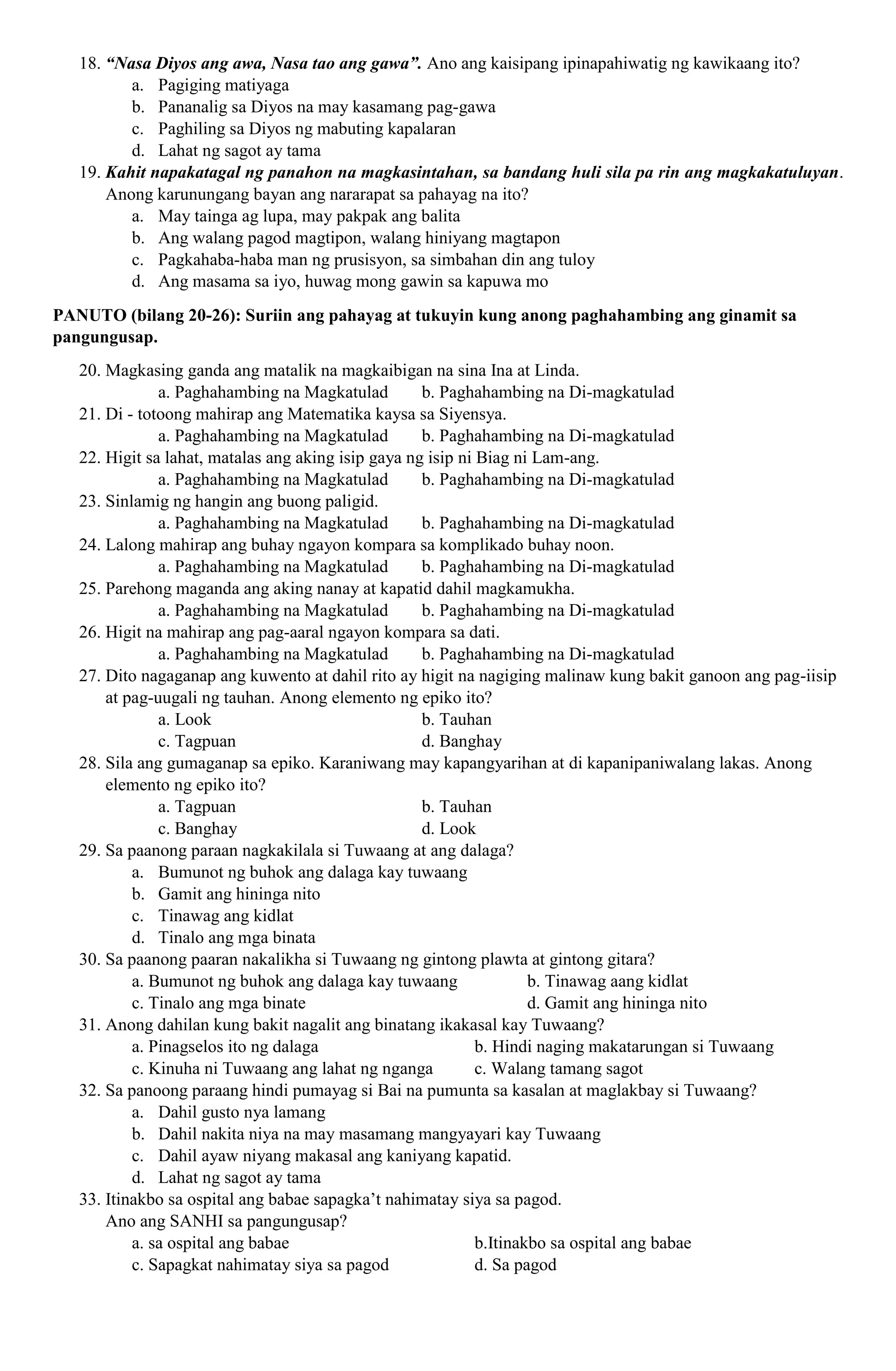 Unang-Markahang-Pagsusulit-sa-FILIPINO-8.docx