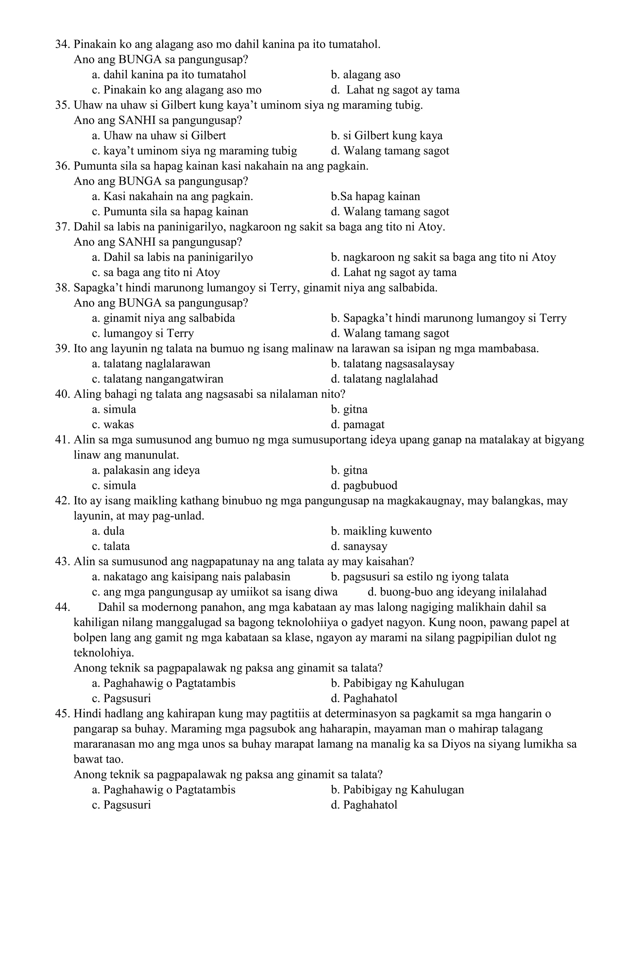 Unang-Markahang-Pagsusulit-sa-FILIPINO-8.docx