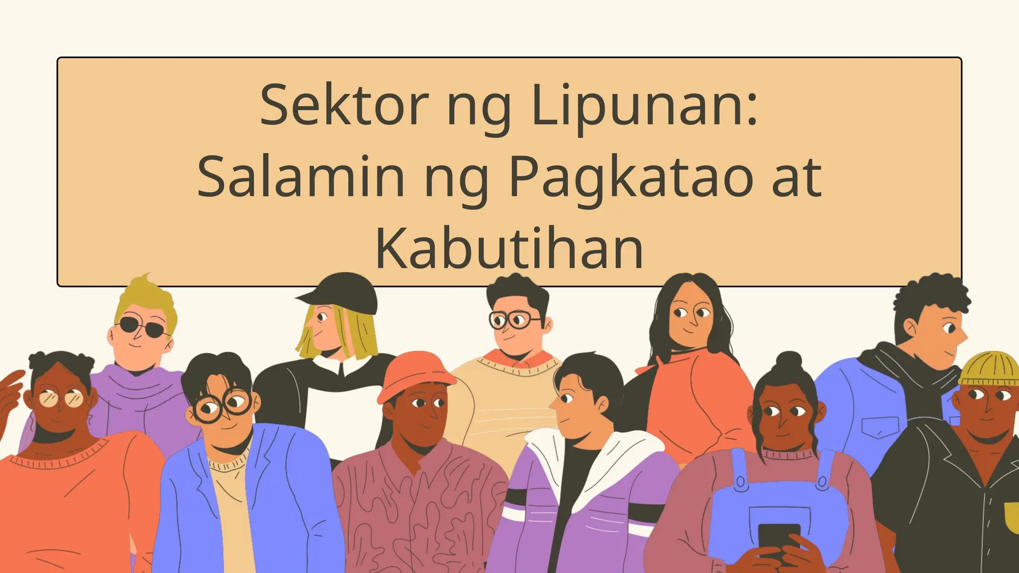 (UNANG ARAW) Sektor ng Lipunan Salamin ng Pagkatao at Kabutihan (1).pptx