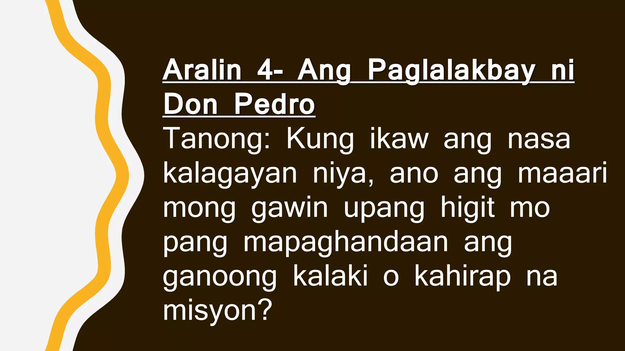 Unang Bahagi ng Ibong Adarna at Mga Gawain | PPTX