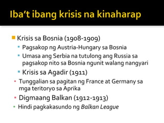 Unang digmaang pandaigdig | PPT