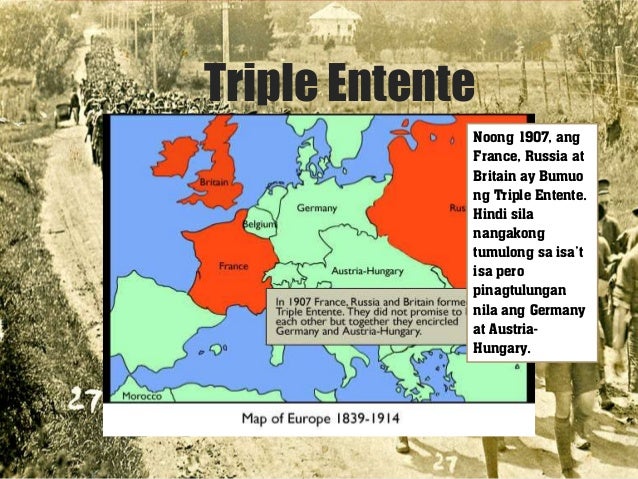 Unang digmaang pandaigdig O The Great War