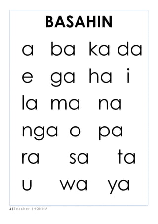 Unang Hakbang sa PAGBASA-booklet-JHONNA.docx