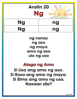 Unang hakbang sa pagbasa gamit ang marungko pdf | PDF