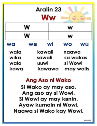 Unang hakbang sa pagbasa gamit ang marungko pdf | PDF