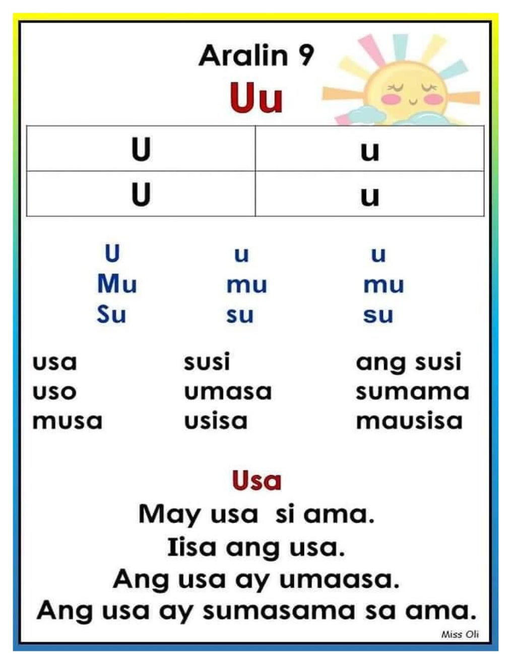 Marungko Aralin 10 12 Unang Hakbang Sa Pagbasa Pagsasanay Sa Pagbasa Ng ...