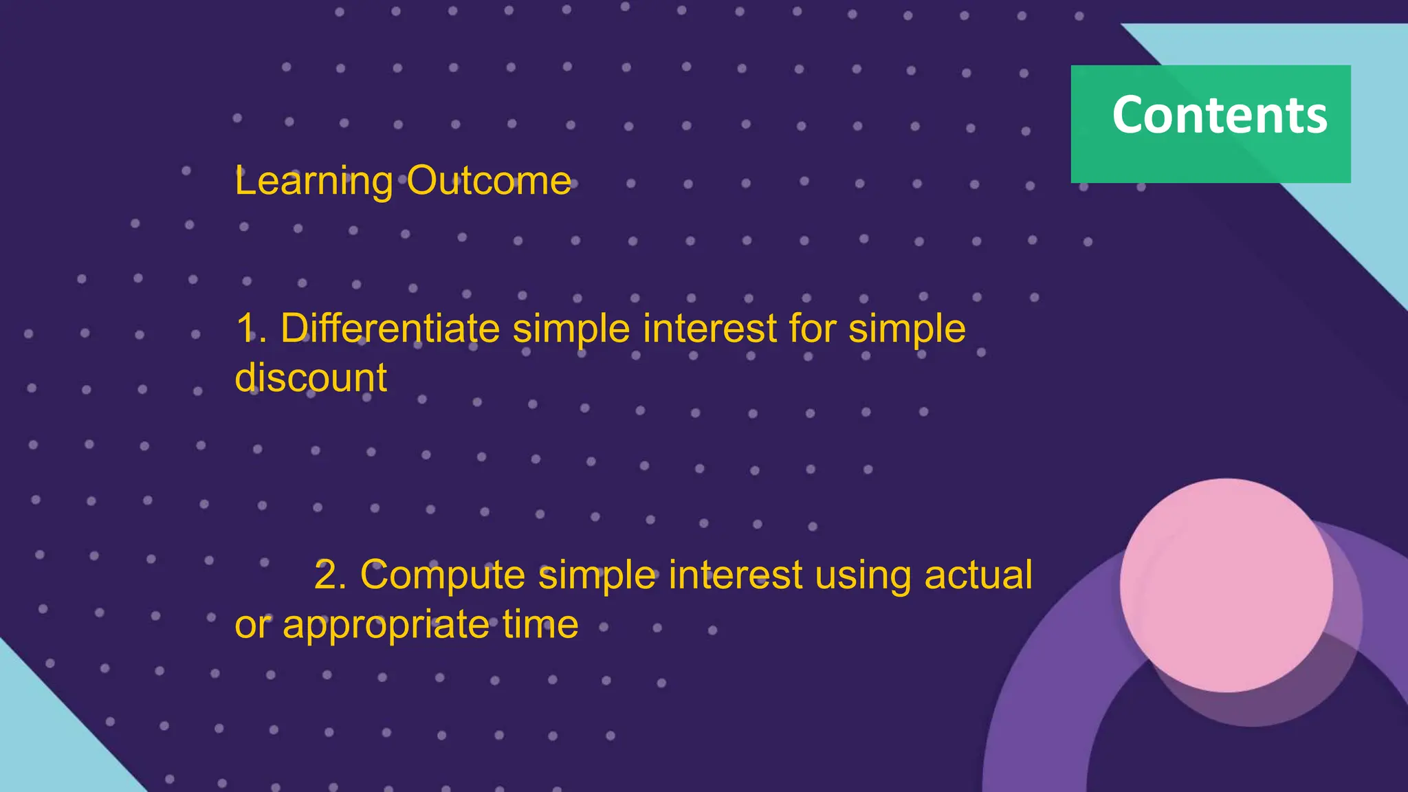 Simple interest and simple discount dif | PPTX