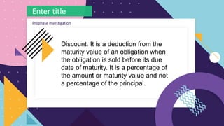 Simple interest and simple discount dif | PPTX