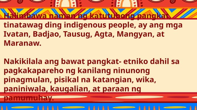 mga panitikan sa panahon ng mga katutubo | PPTX