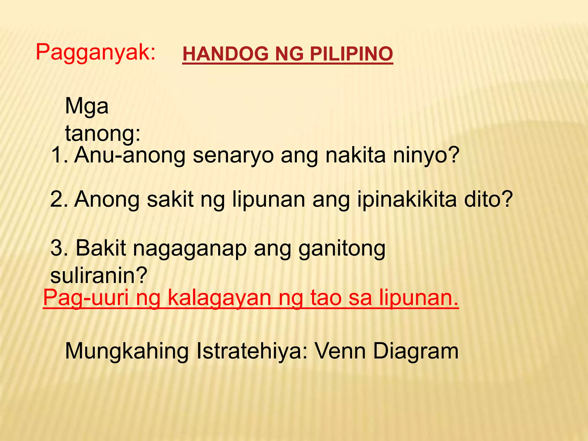Unang markahan ikapitong linggo | PPT