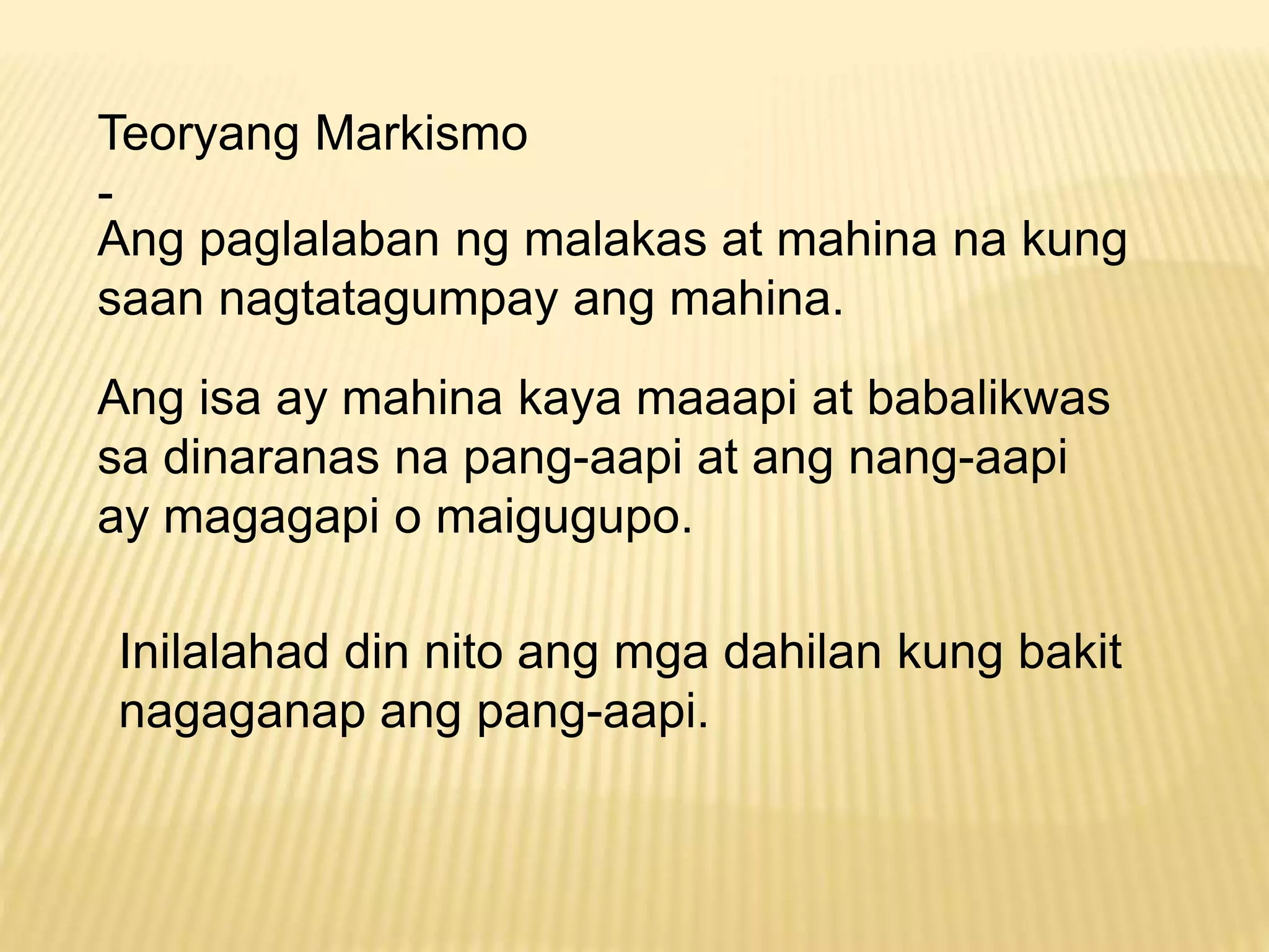 Unang markahan ikapitong linggo | PPT