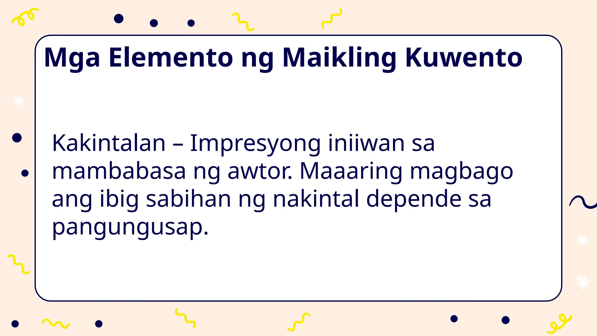 KLASE SA FILIPINO UNANG MARKAHAN LINGGO 1.pptx